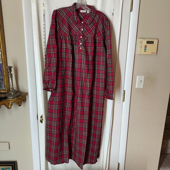 L.L. Bean | Intimates & Sleepwear | Ll Bean Womens Flannel Nightgown ...